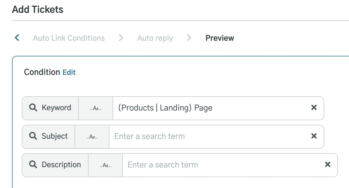 Tickets Auto-Linking 🔗 – AptEdge