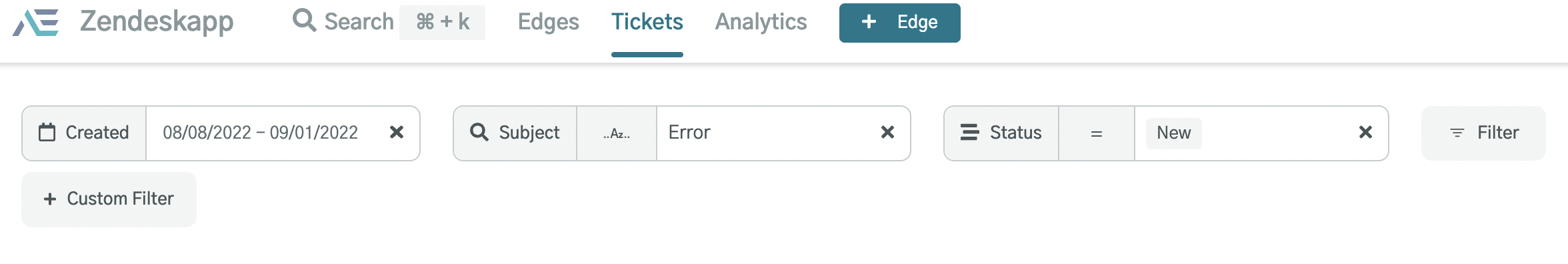 Custom Filters ⏬ – AptEdge