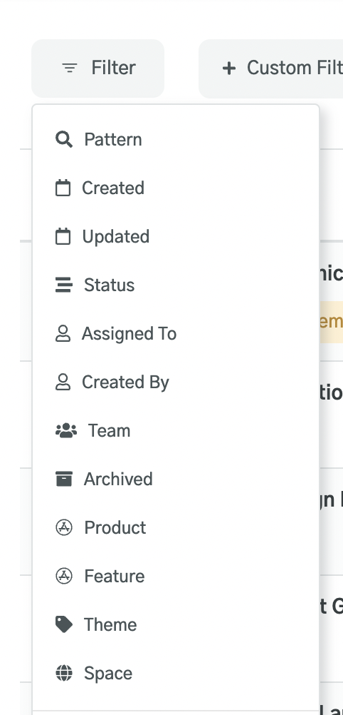 Edges Page & Filters 📃 – AptEdge